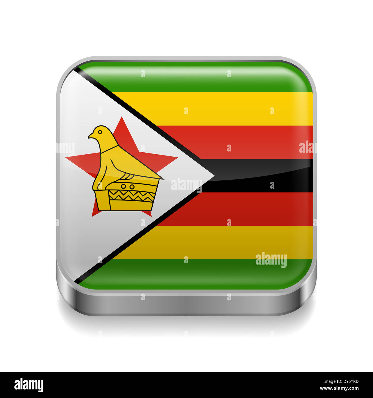 Zimbabwean official flag hi-res stock photography and images - Alamy