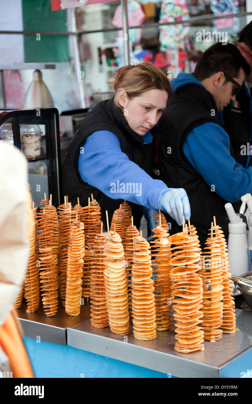 Potato rings hi-res stock photography and images - Alamy