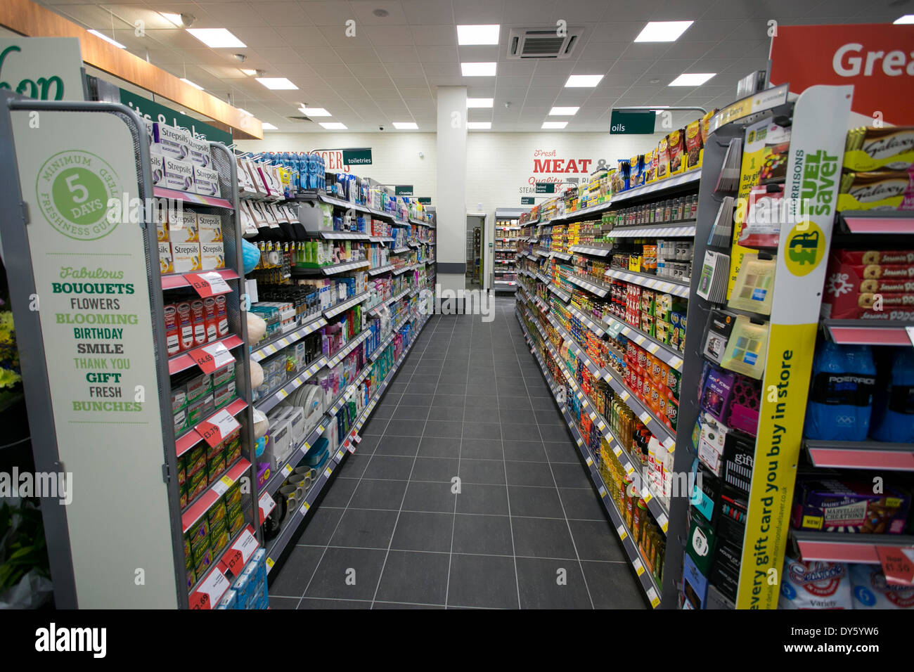 27/02/14 Morrisons M Local opens at Piccadilly Gardens , Manchester ...