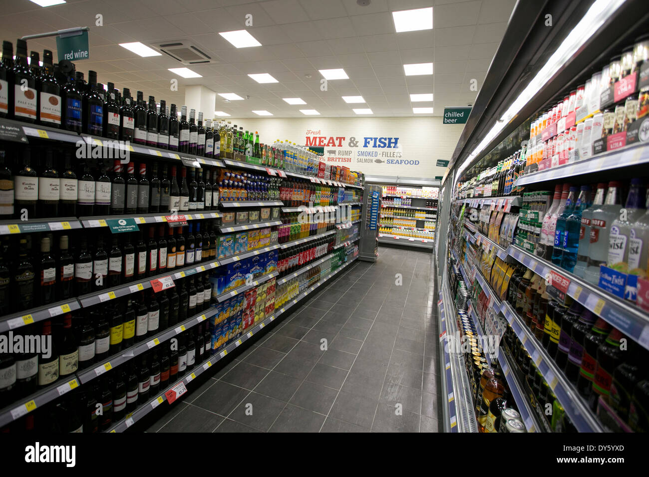 27/02/14 Morrisons M Local opens at Piccadilly Gardens , Manchester ...