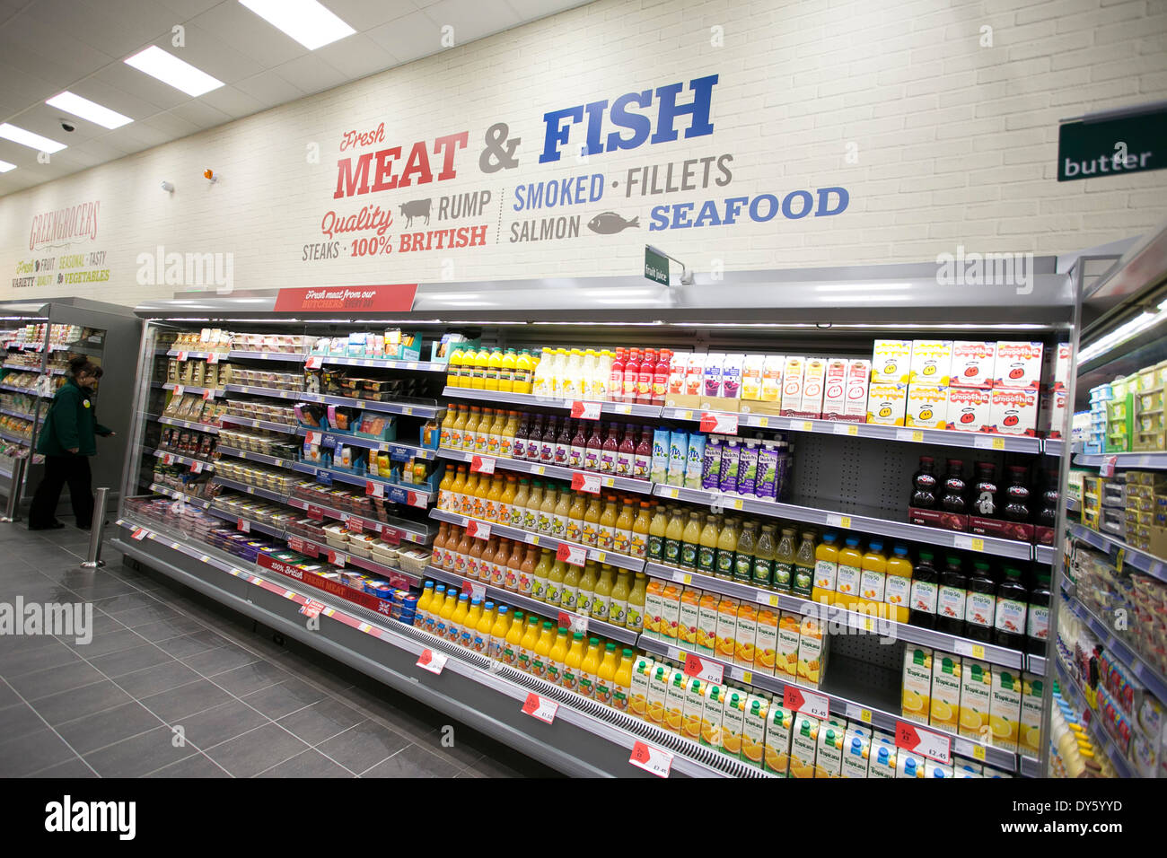 27/02/14 Morrisons M Local opens at Piccadilly Gardens , Manchester ...