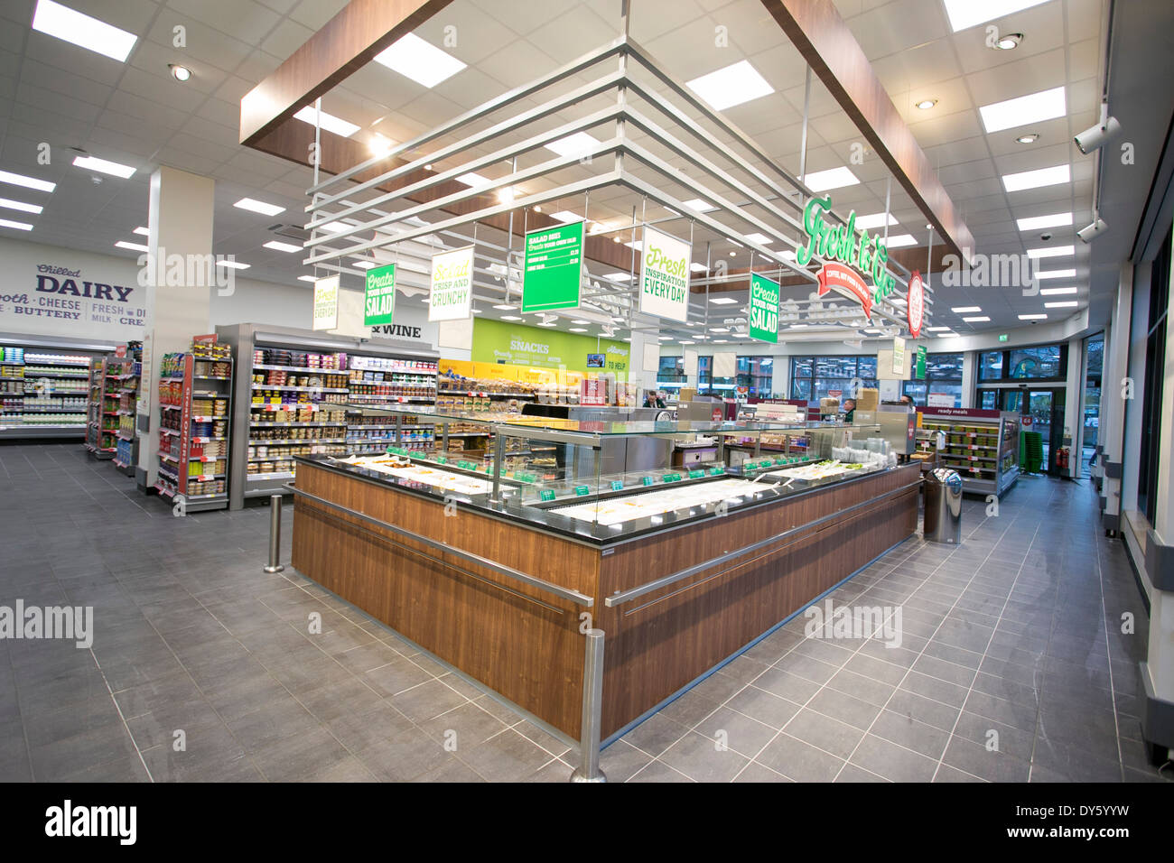27/02/14 Morrisons M Local opens at Piccadilly Gardens , Manchester ...