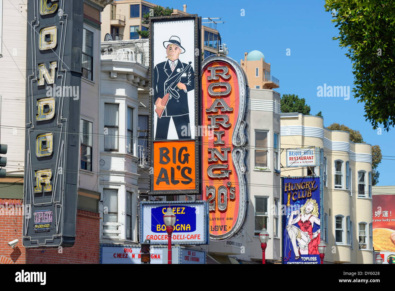 Signs On Buildings High Resolution Stock Photography and Images - Alamy