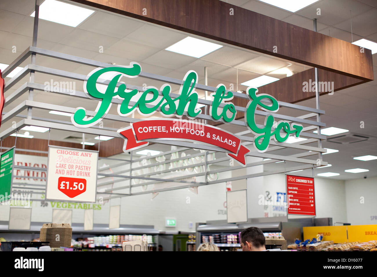 27/02/14 Morrisons M Local opens at Piccadilly Gardens , Manchester ...