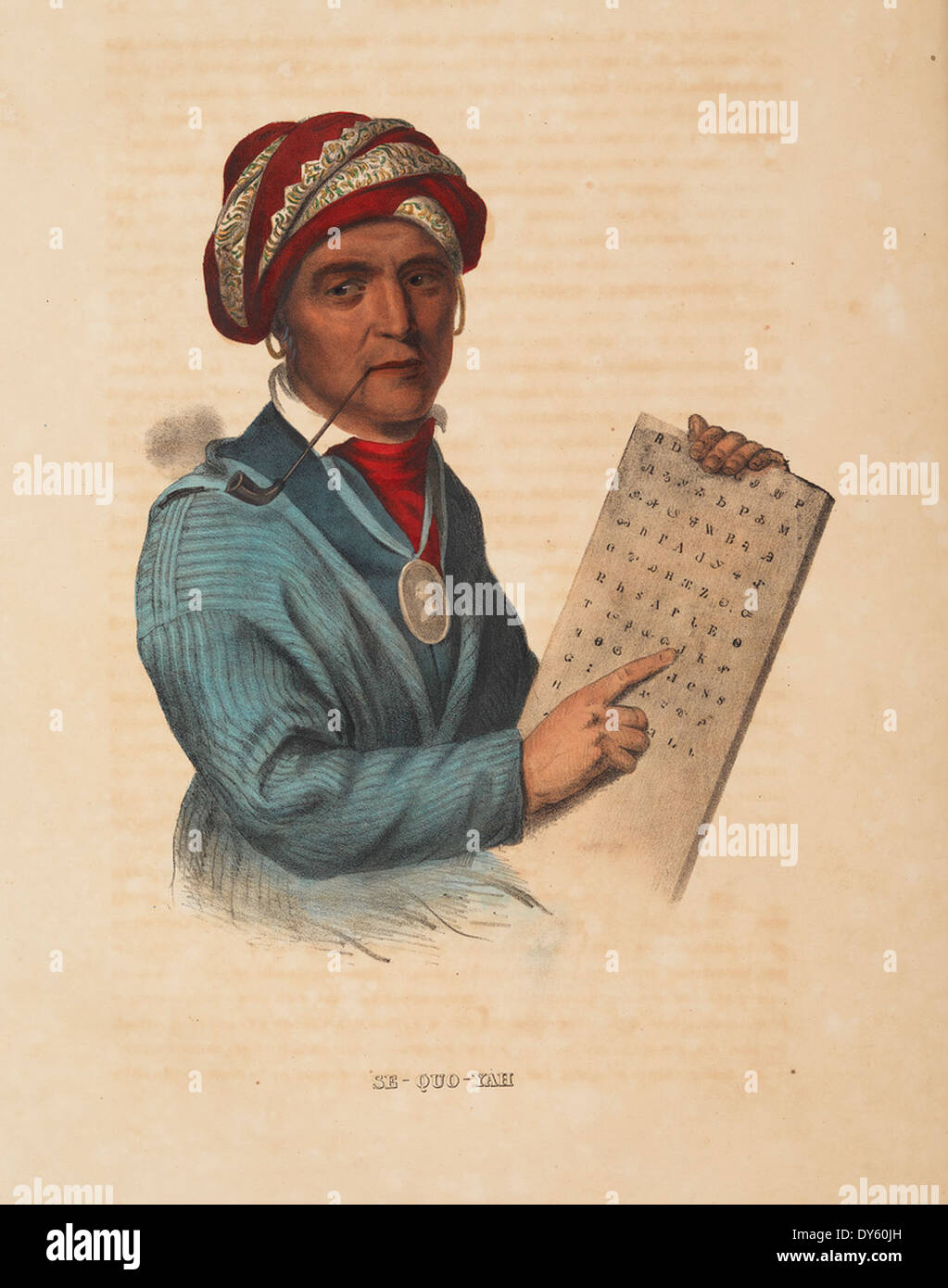Se-Quo-Yah, also known as Sequoyah, was a prominent figure in the ...
