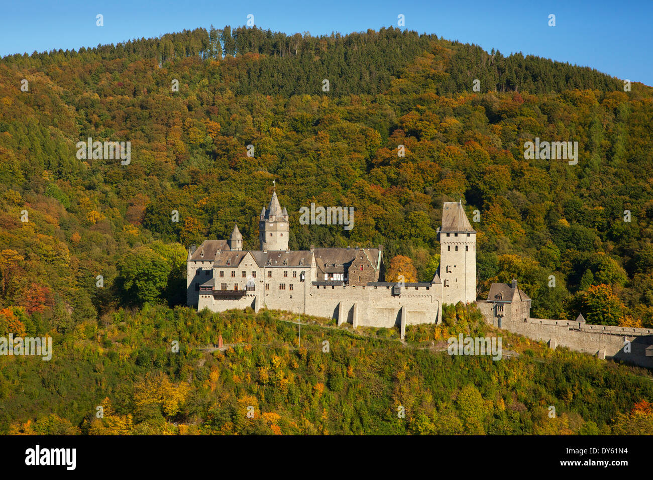 Altena castle, Klusenberg, Altena, Sauerland region, North Rhine ...