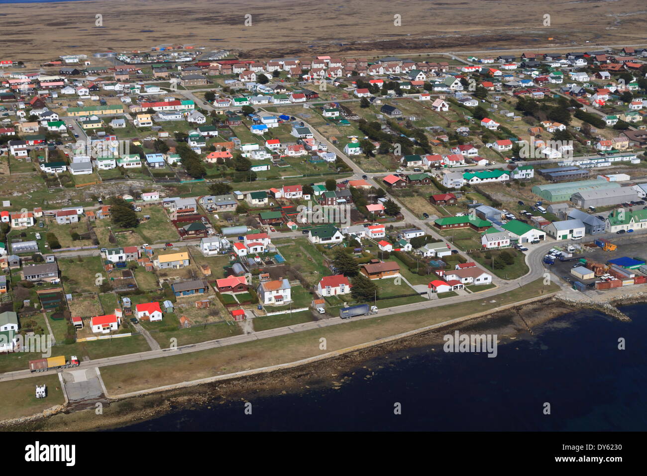 Falkland Islands Aerial High Resolution Stock Photography and Images ...
