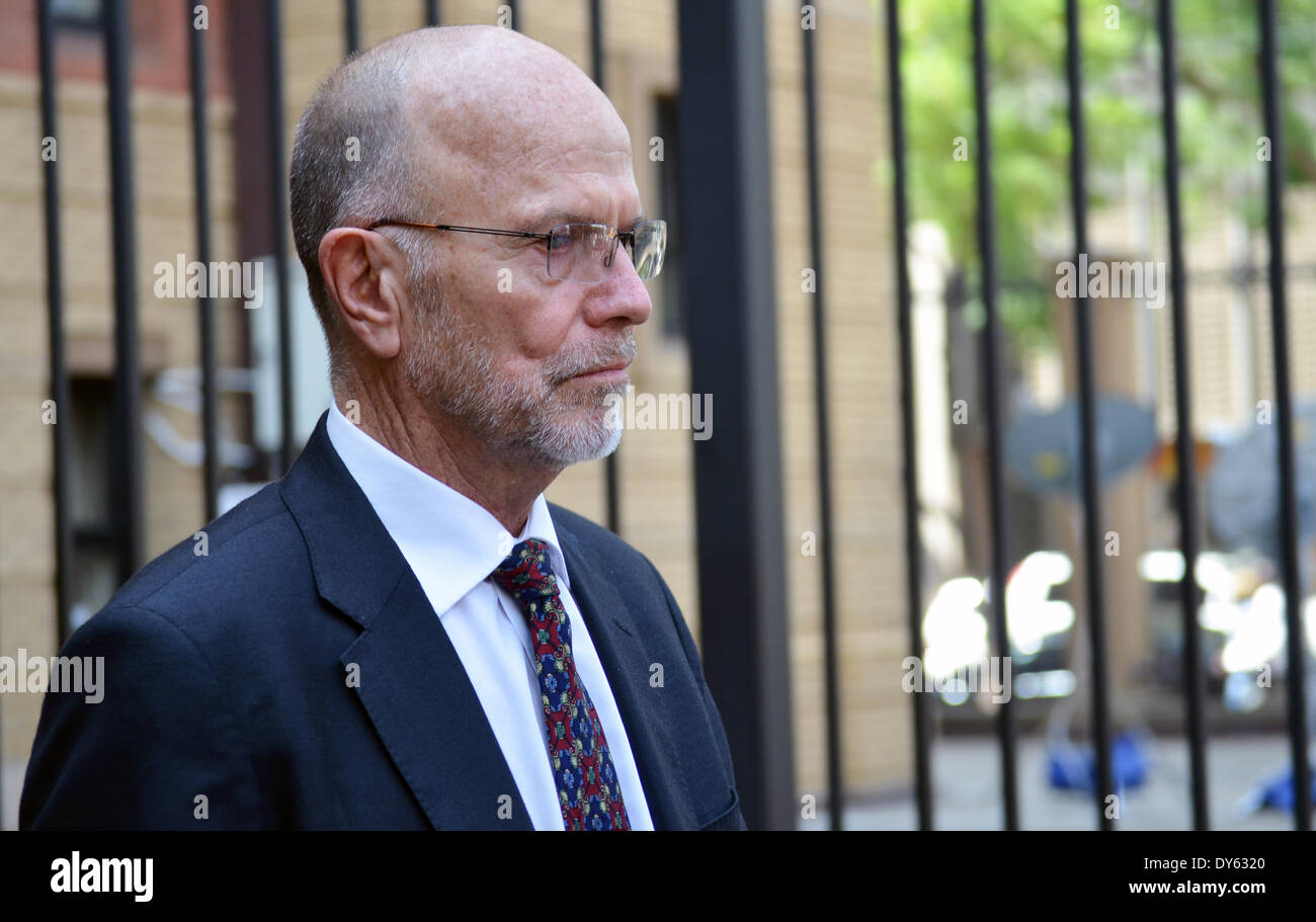 Pretoria, Africa. 7th Apr, 2014. Carl Pistorius the uncle of Oscar ...