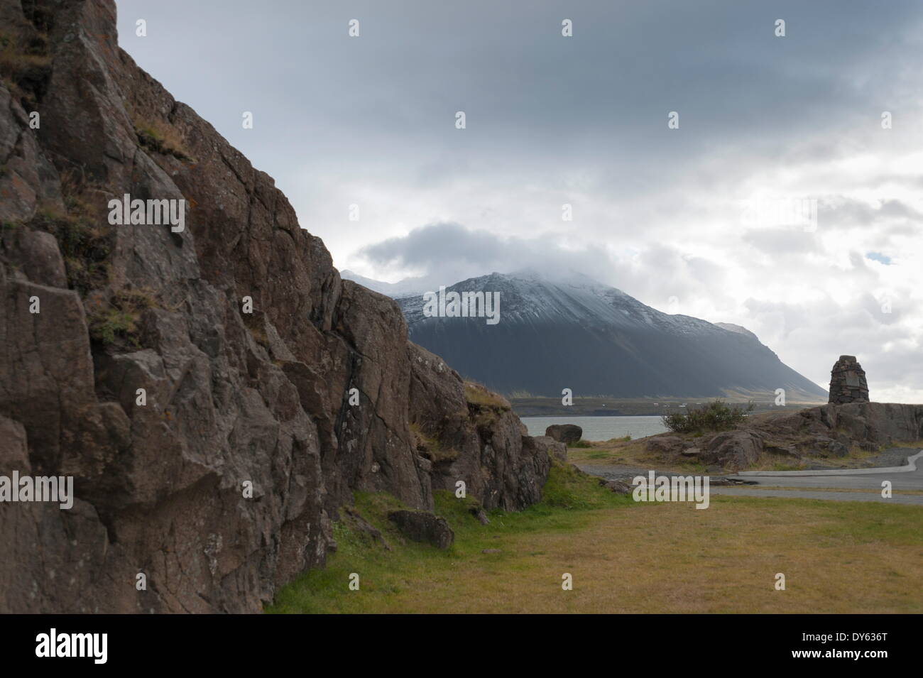 Borgarnes, Iceland, Polar Regions Stock Photo - Alamy