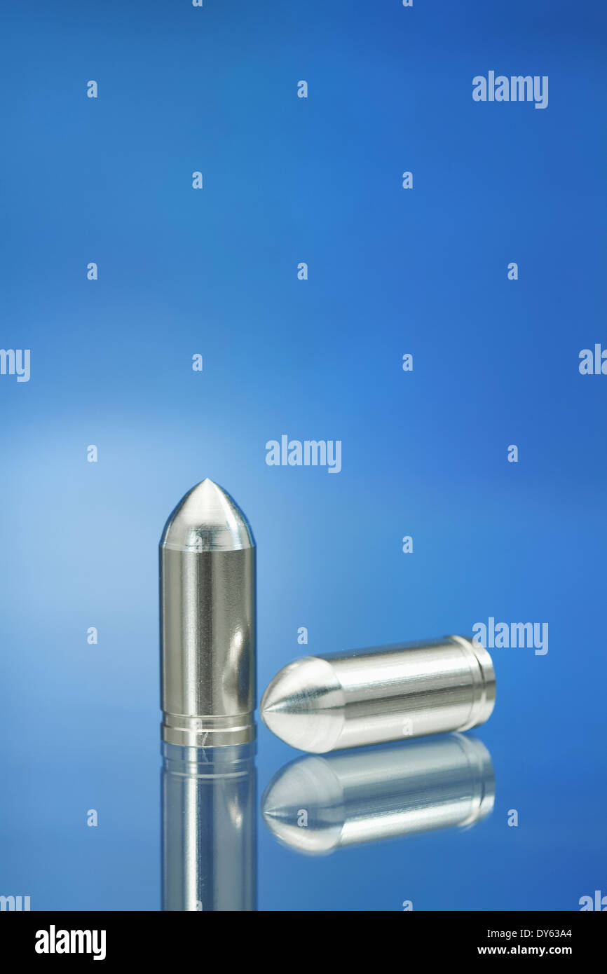 sliver metal bullets Stock Photo - Alamy