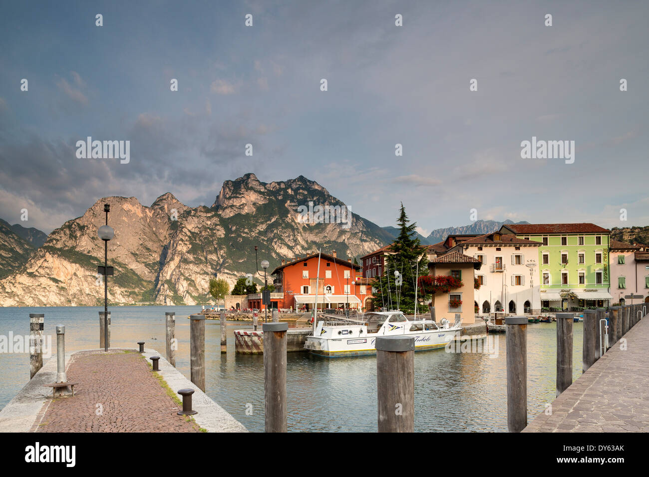 Lake garda italy promenade torbole hi-res stock photography and images ...