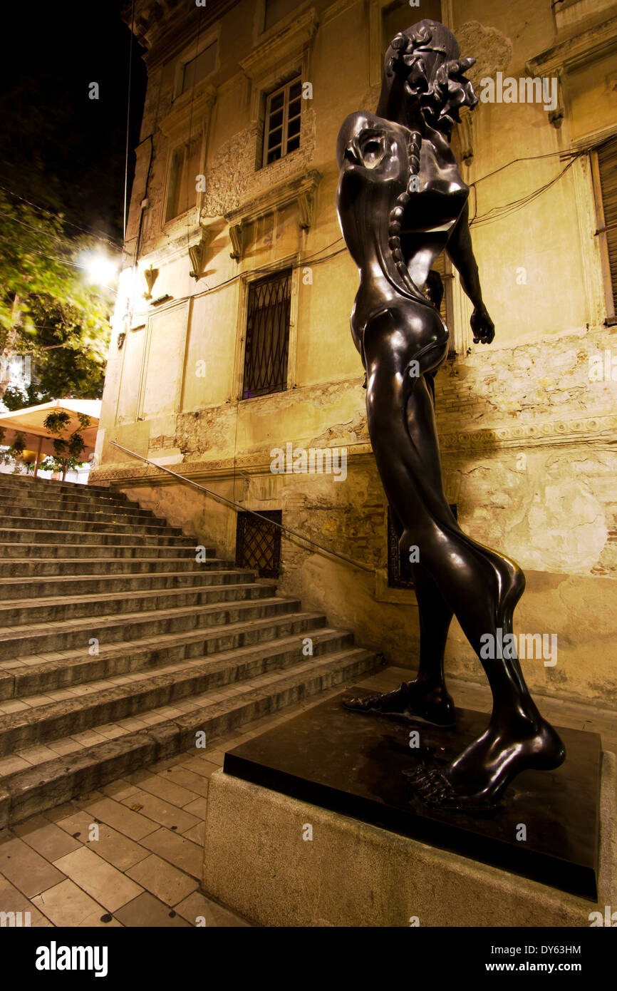 Statue in Figueras Stock Photo - Alamy