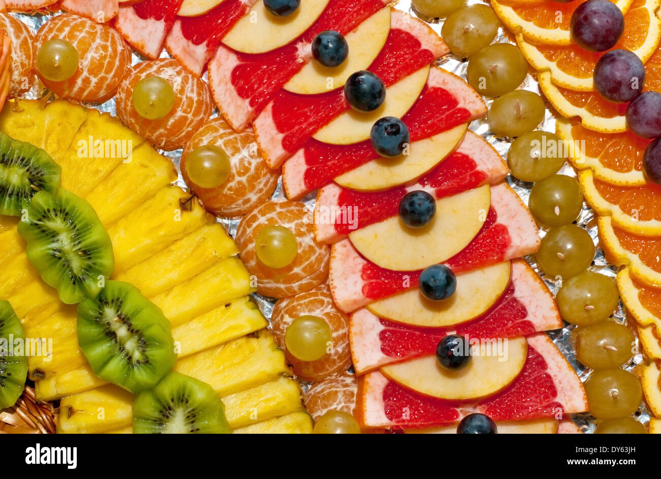 Mixed fruit salad hi-res stock photography and images - Alamy