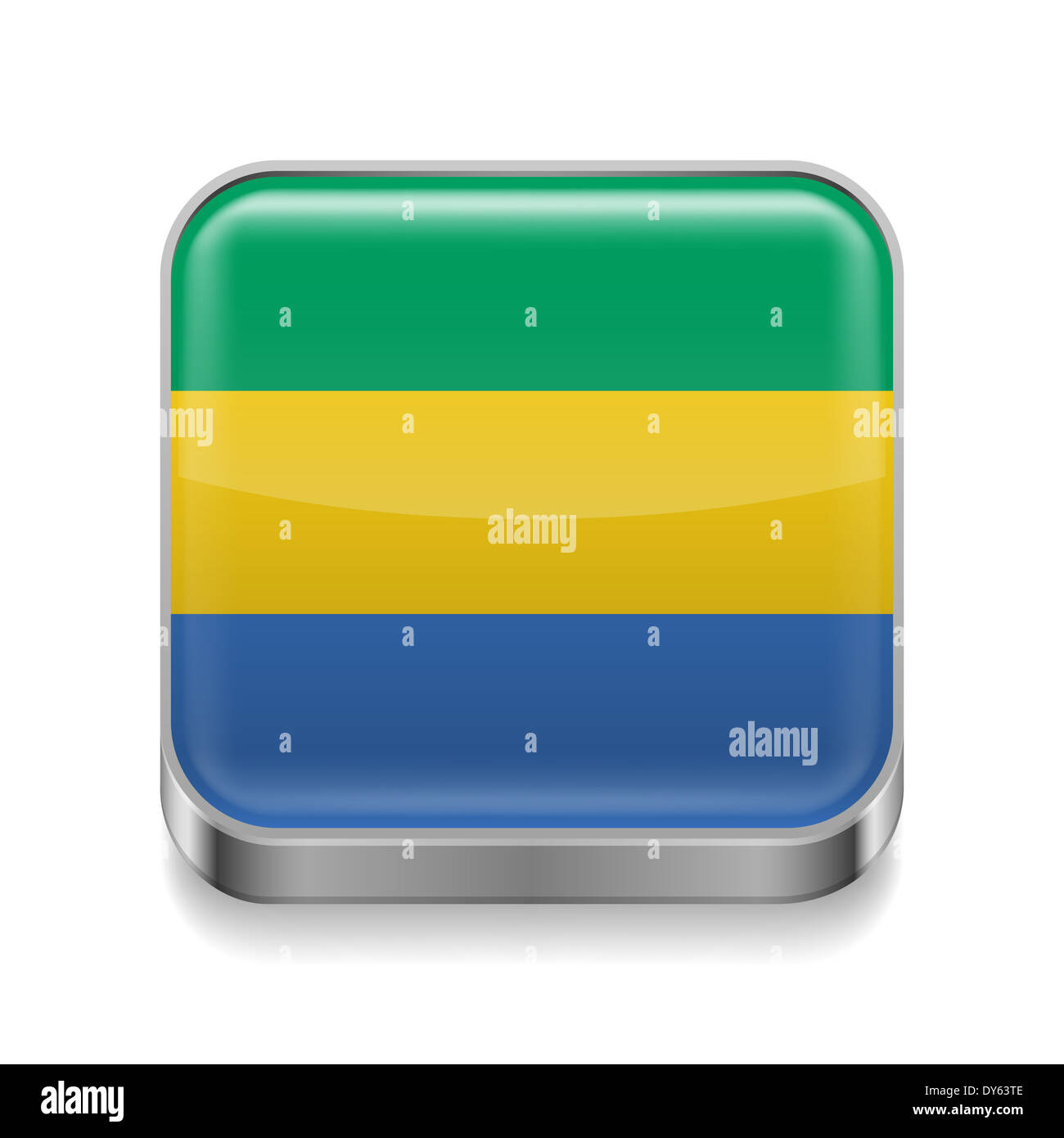 Flag gabon official colors Cut Out Stock Images & Pictures - Alamy