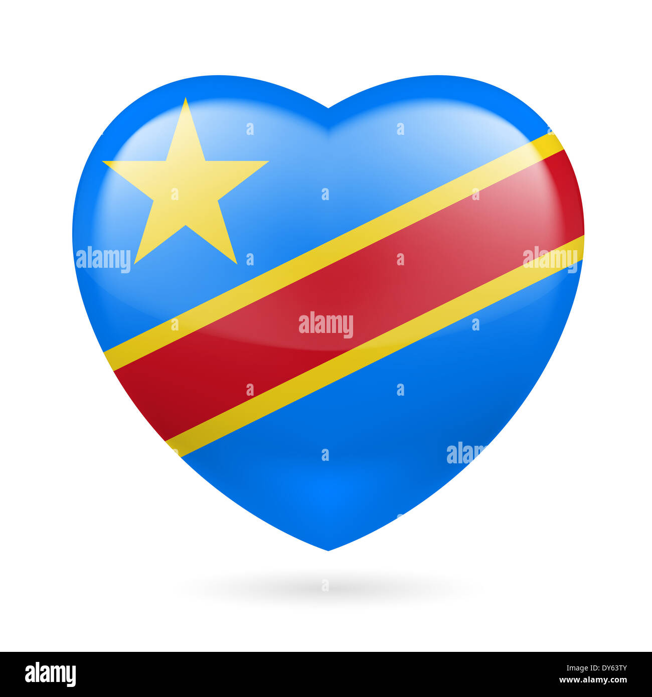 Congo heart hi-res stock photography and images - Alamy