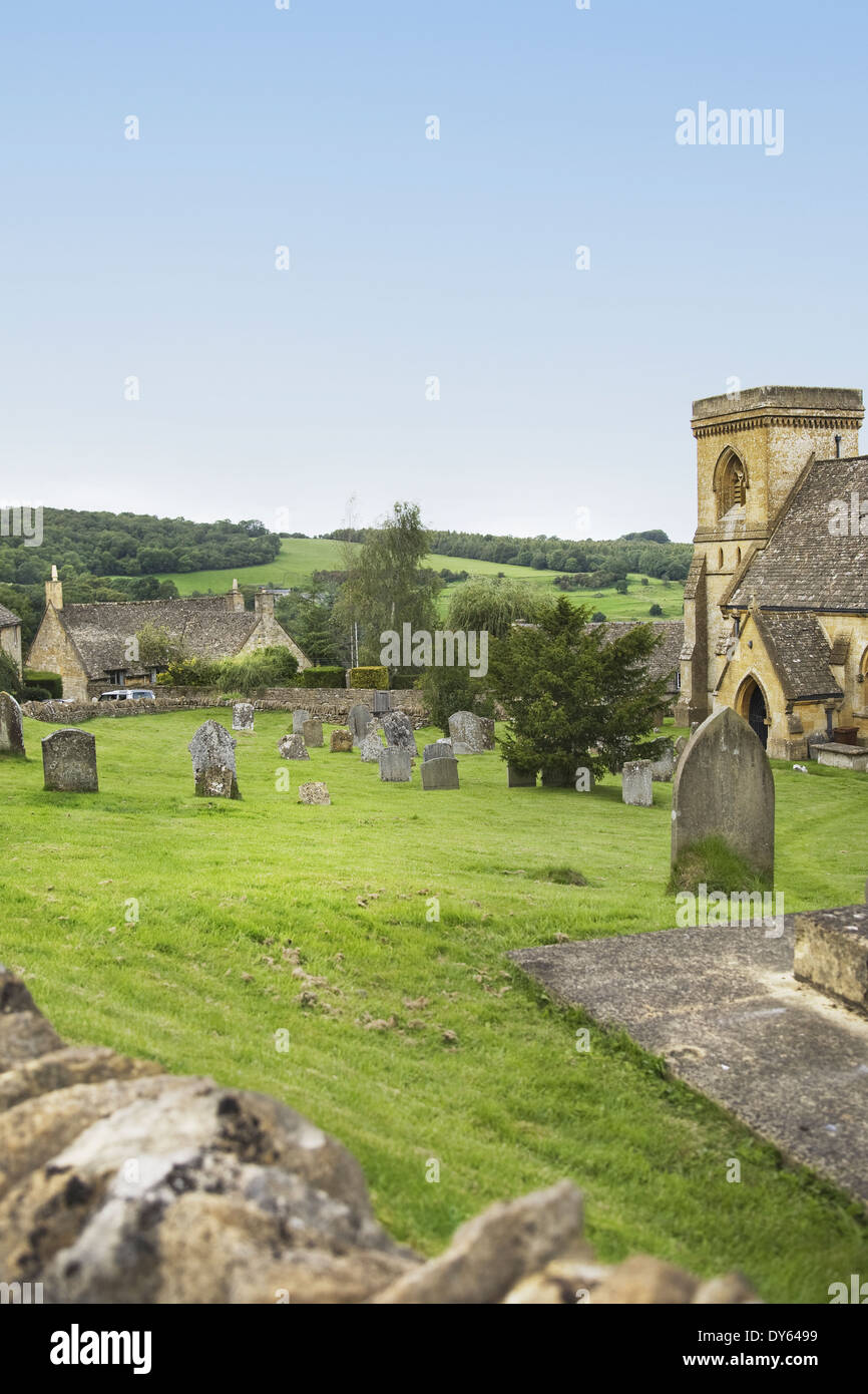 Snowshill, small Cotswold village in Gloucestershire,england Stock ...