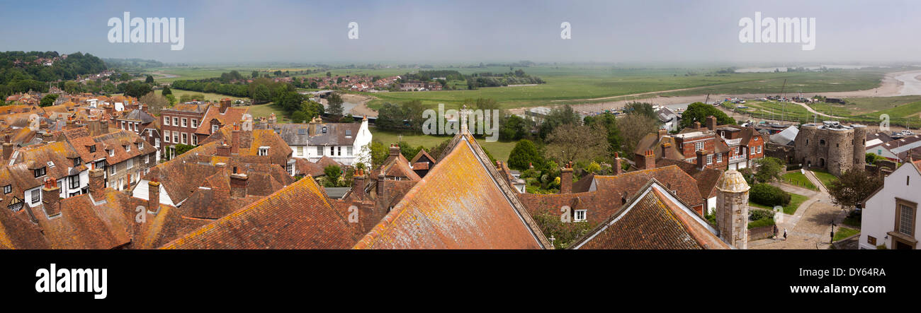 Rye rooftops skyline town hi-res stock photography and images - Alamy