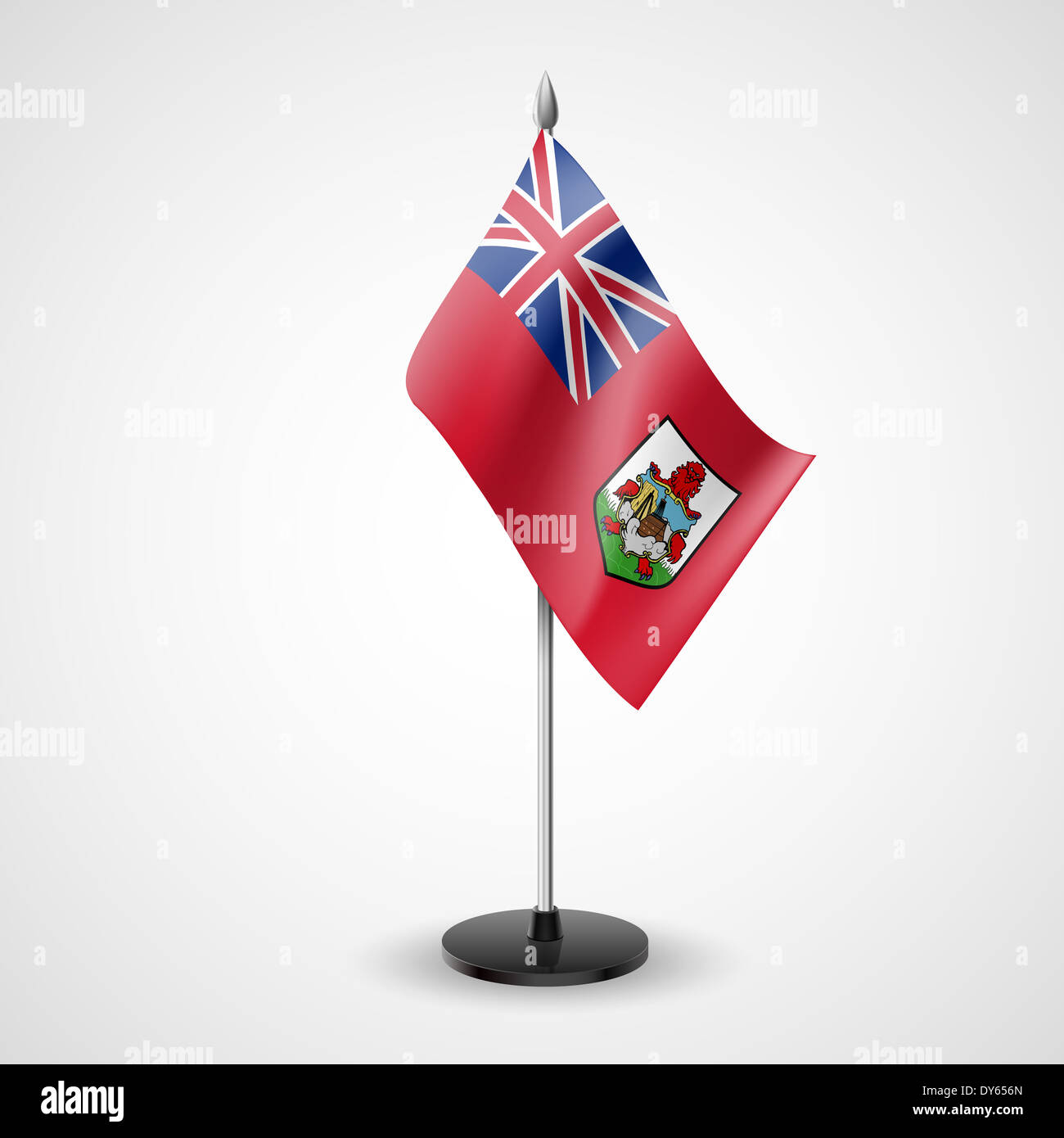 State table flag of Bermuda. National symbol Stock Photo - Alamy