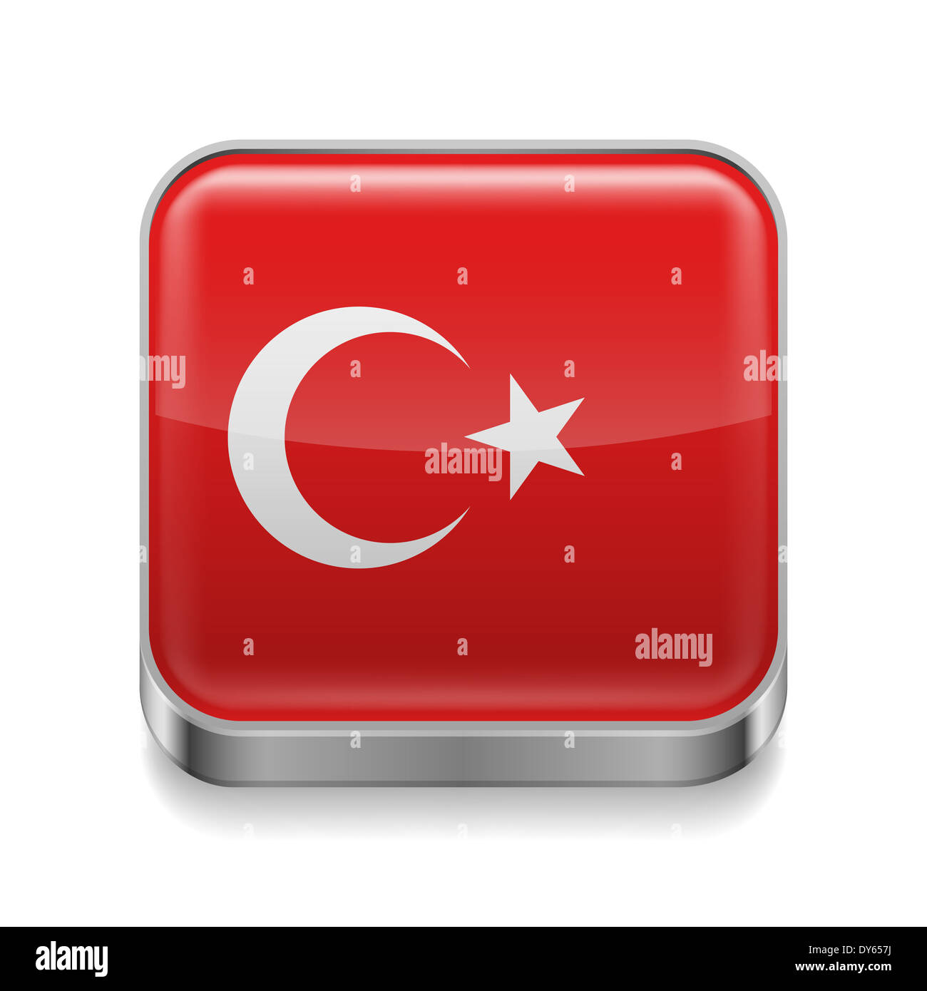 Turkey flag official colors Cut Out Stock Images & Pictures - Alamy