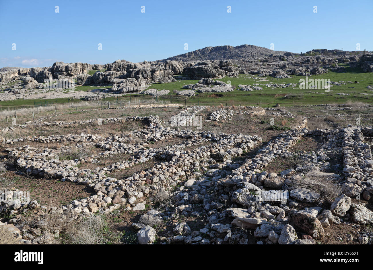Cayonu early neolithic settlement, Ergani, Diyarbakir, south east ...