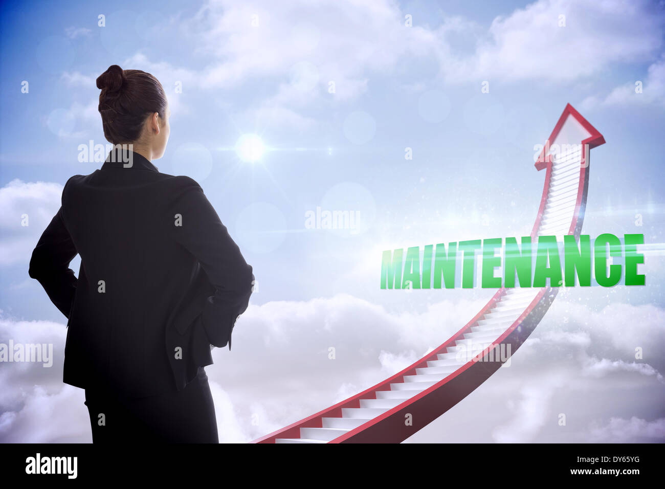 Maintenance stairs hi-res stock photography and images - Alamy