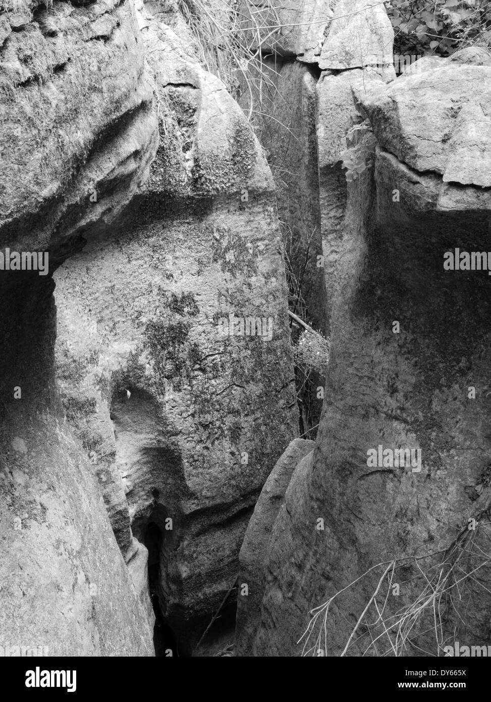 Labyrinth Rocks Park, Tasman District Council, near Takaka, New Zealand ...