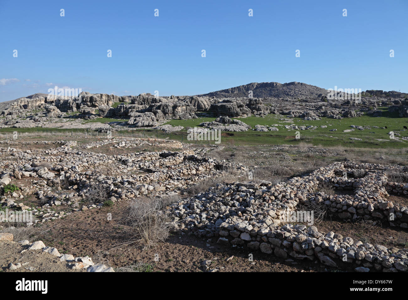 Cayonu early neolithic settlement, Ergani, Diyarbakir, south east ...