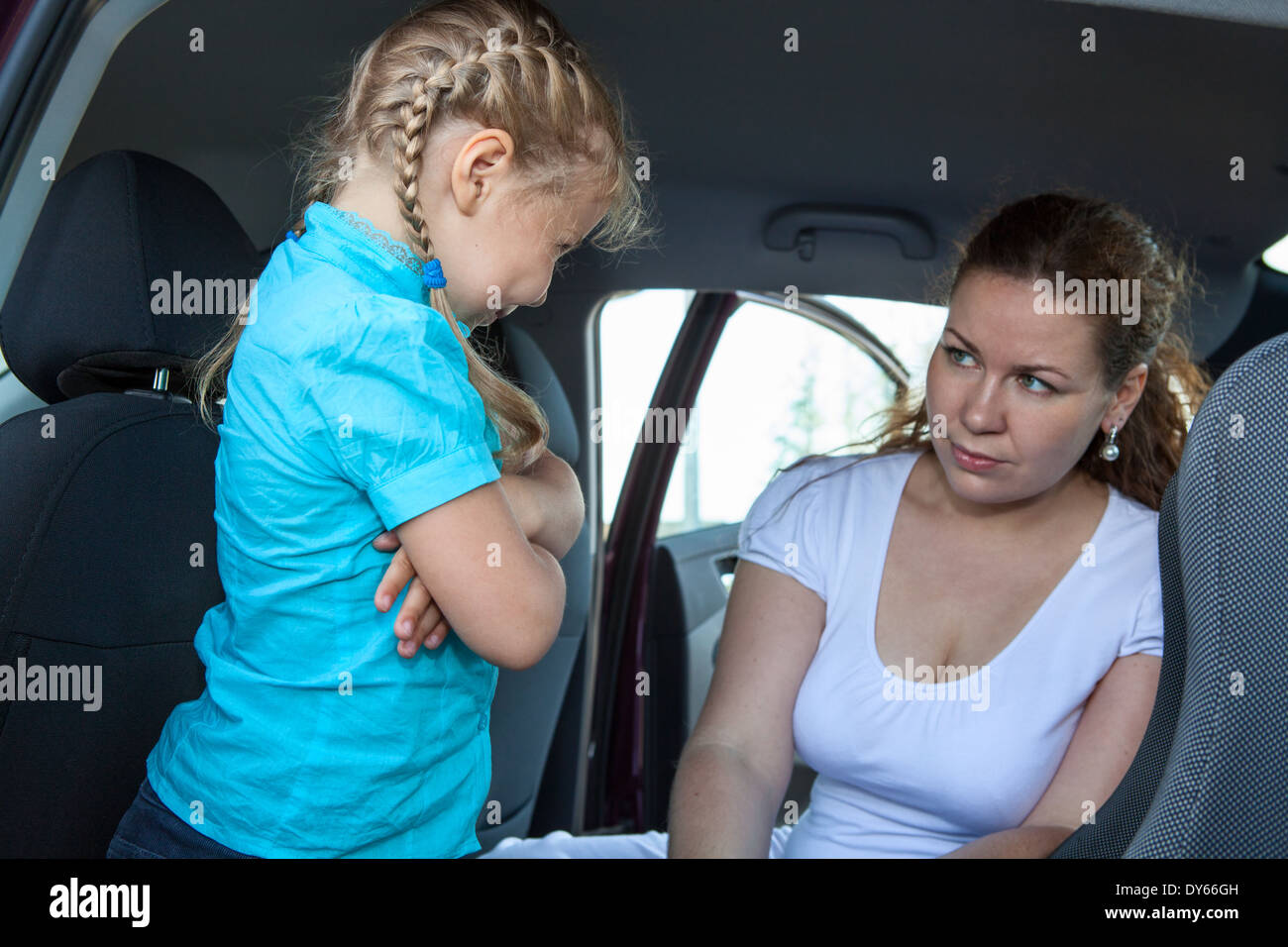 Mother ignoring baby hi-res stock photography and images - Alamy