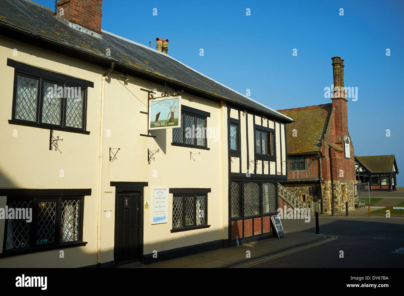 The Mill Inn Aldeburgh, Suffolk, UK Stock Photo - Alamy