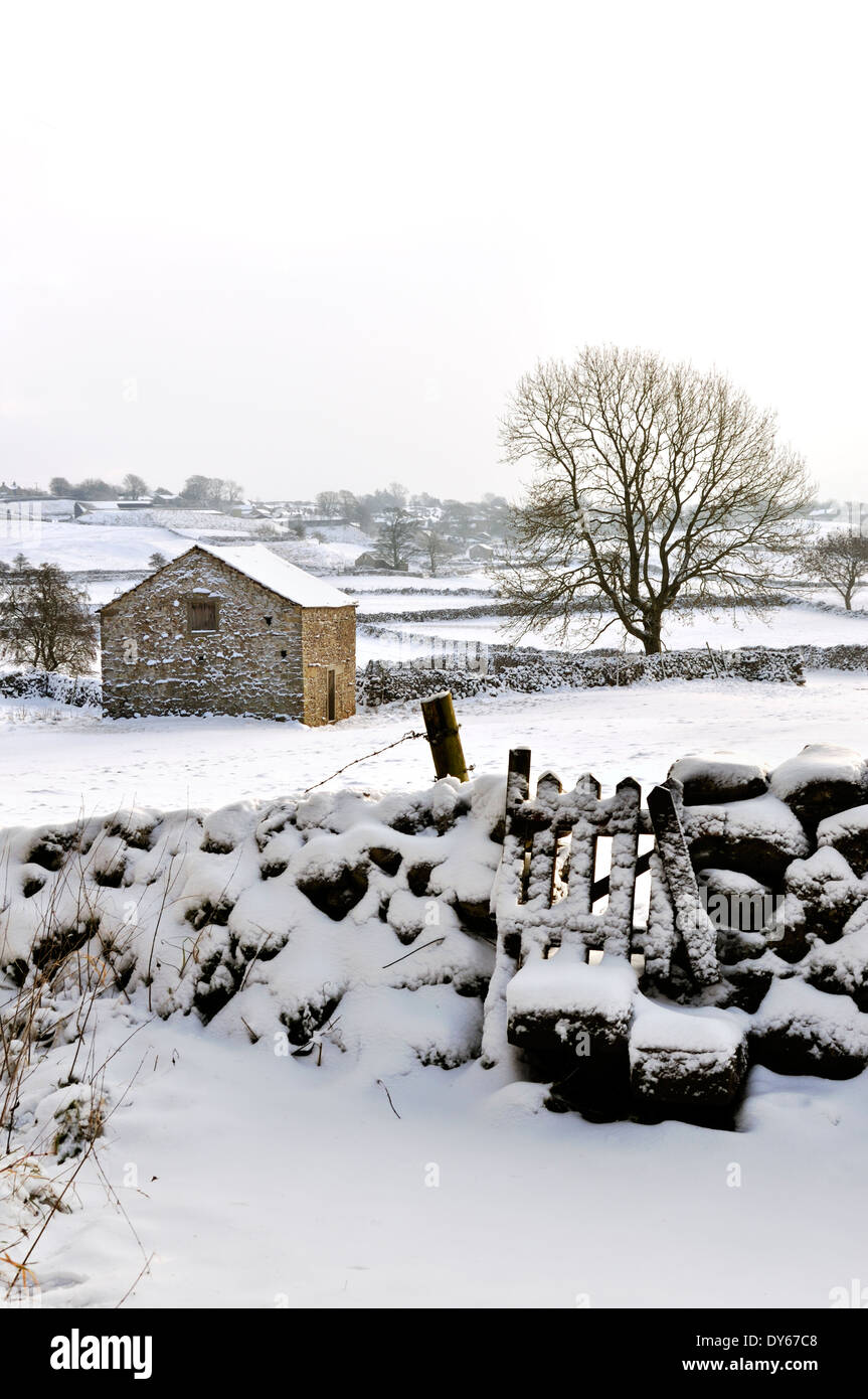 Grassington winter hi-res stock photography and images - Alamy