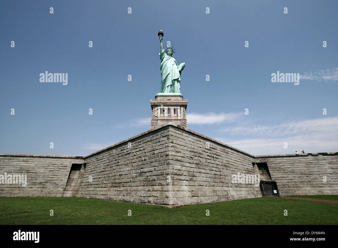 Statue of Liberty in Liberty island , New York , United States Stock ...