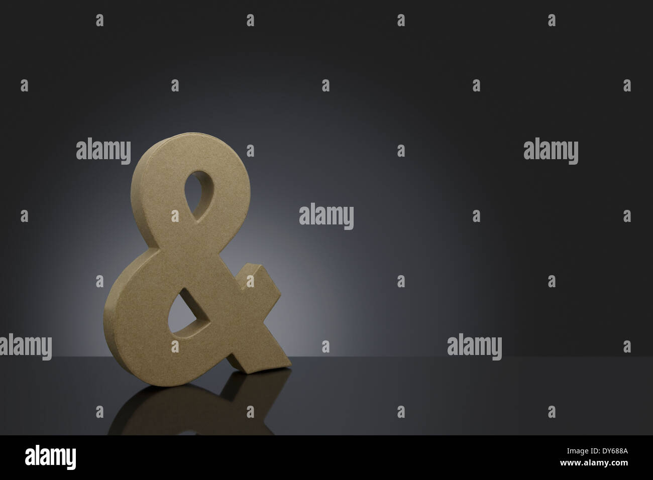 & Logogram concept Stock Photo - Alamy