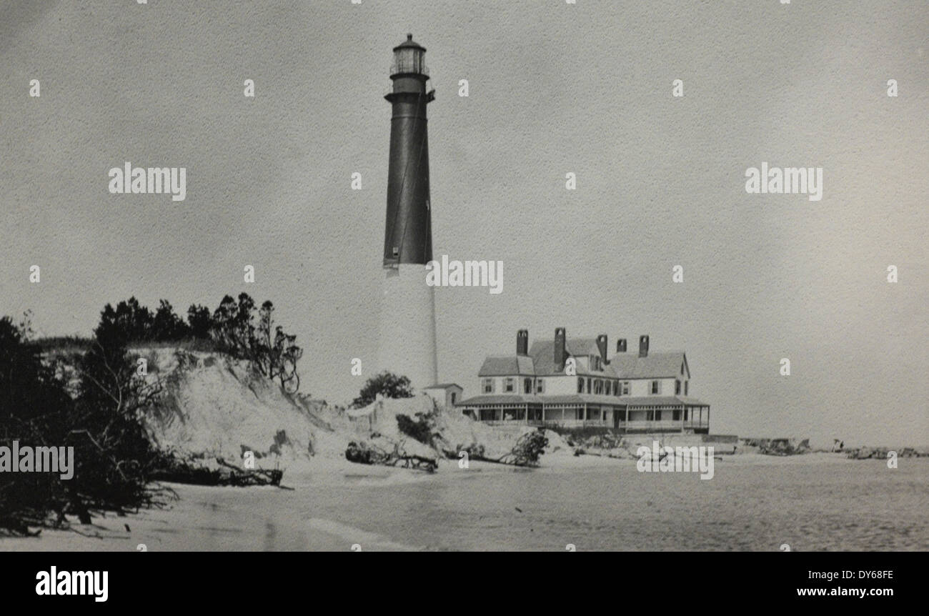 Barnegat lighthouse new jersey hi-res stock photography and images - Alamy
