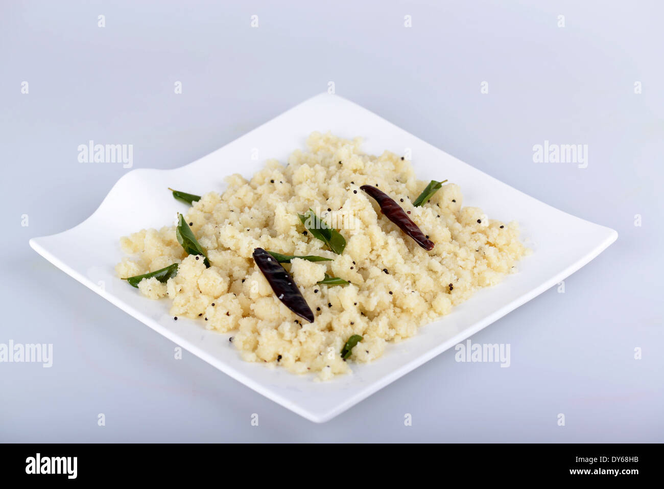 Upma or Uppuma is a common South Indian breakfast dish Stock Photo - Alamy
