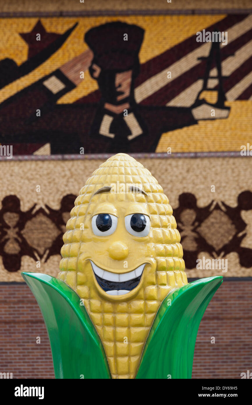 USA, South Dakota, Mitchell, Mitchell Corn Palace, building exterior ...