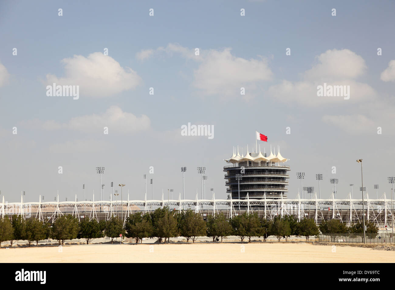 Formula One Grand Prix Bahrain International Circuit. Kingdom of ...
