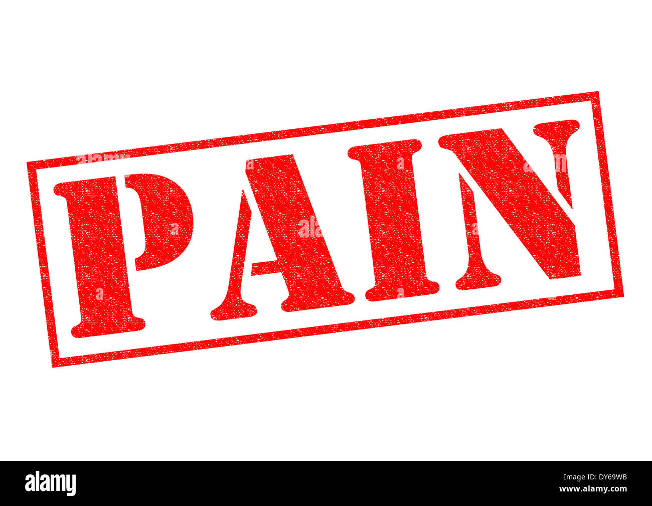 PAIN red Rubber Stamp over a white background Stock Photo - Alamy