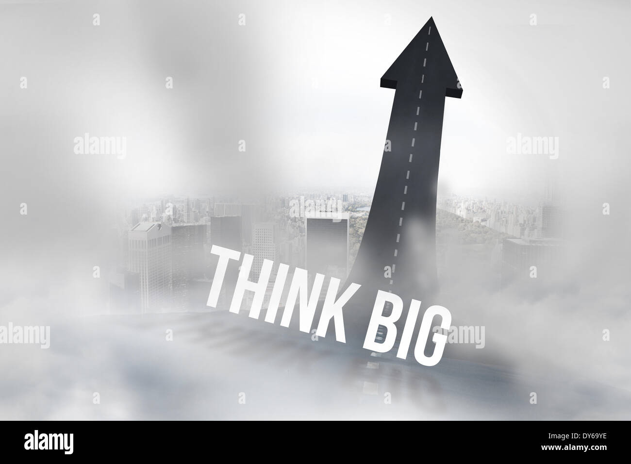 Big computer arrow pointing hi-res stock photography and images - Alamy