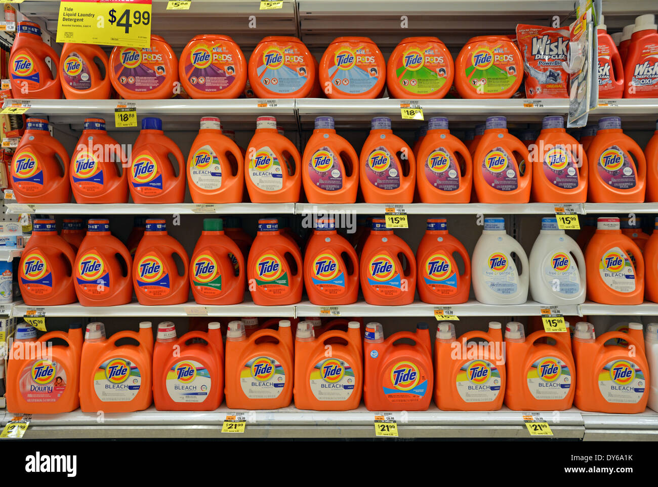Tide detergent hi-res stock photography and images - Alamy