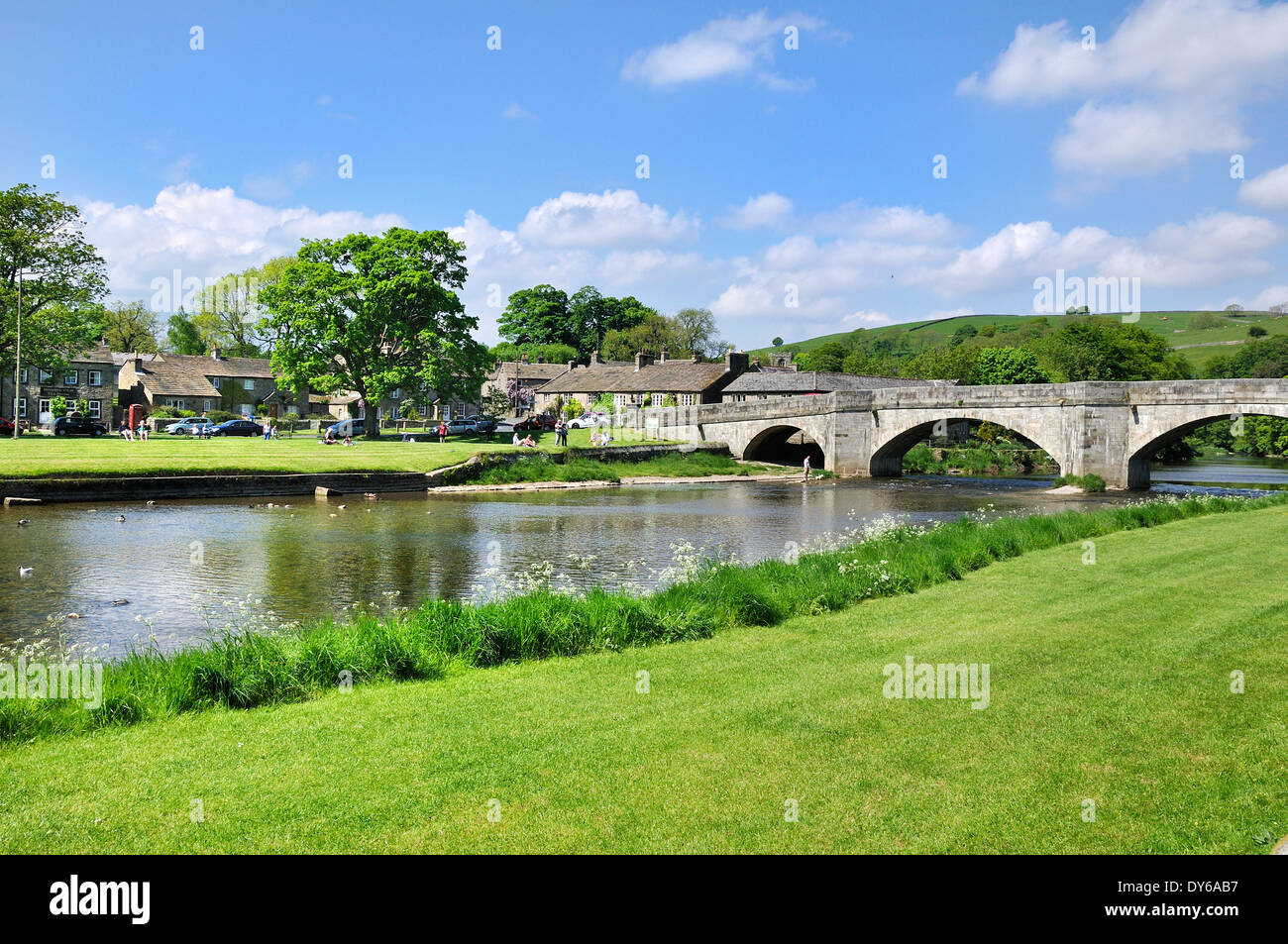 Burnsall village hi-res stock photography and images - Alamy