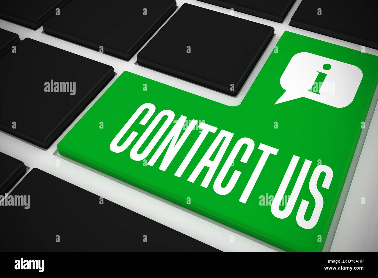 Green key contact us hi-res stock photography and images - Alamy