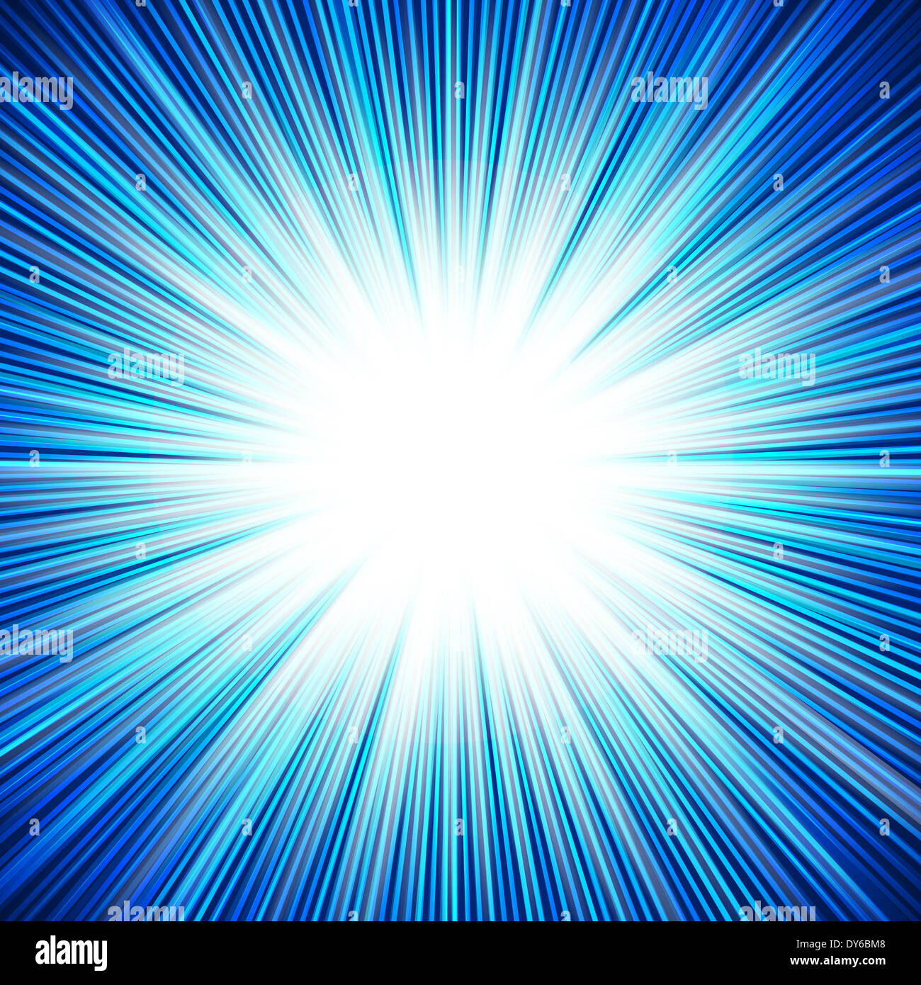 Blue background starburst hi-res stock photography and images - Alamy
