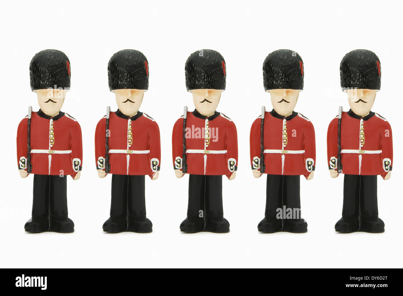 Mini Royal Guardsman Souvenir Figurine Stock Photo - Alamy