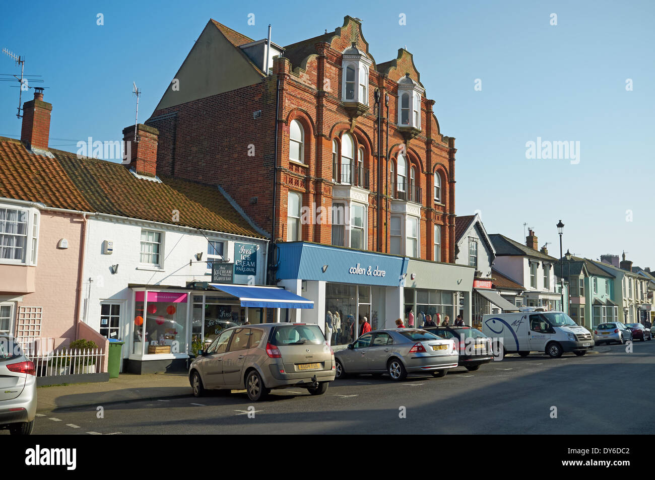 High Street, Aldeburgh, Suffolk, UK Stock Photo - Alamy