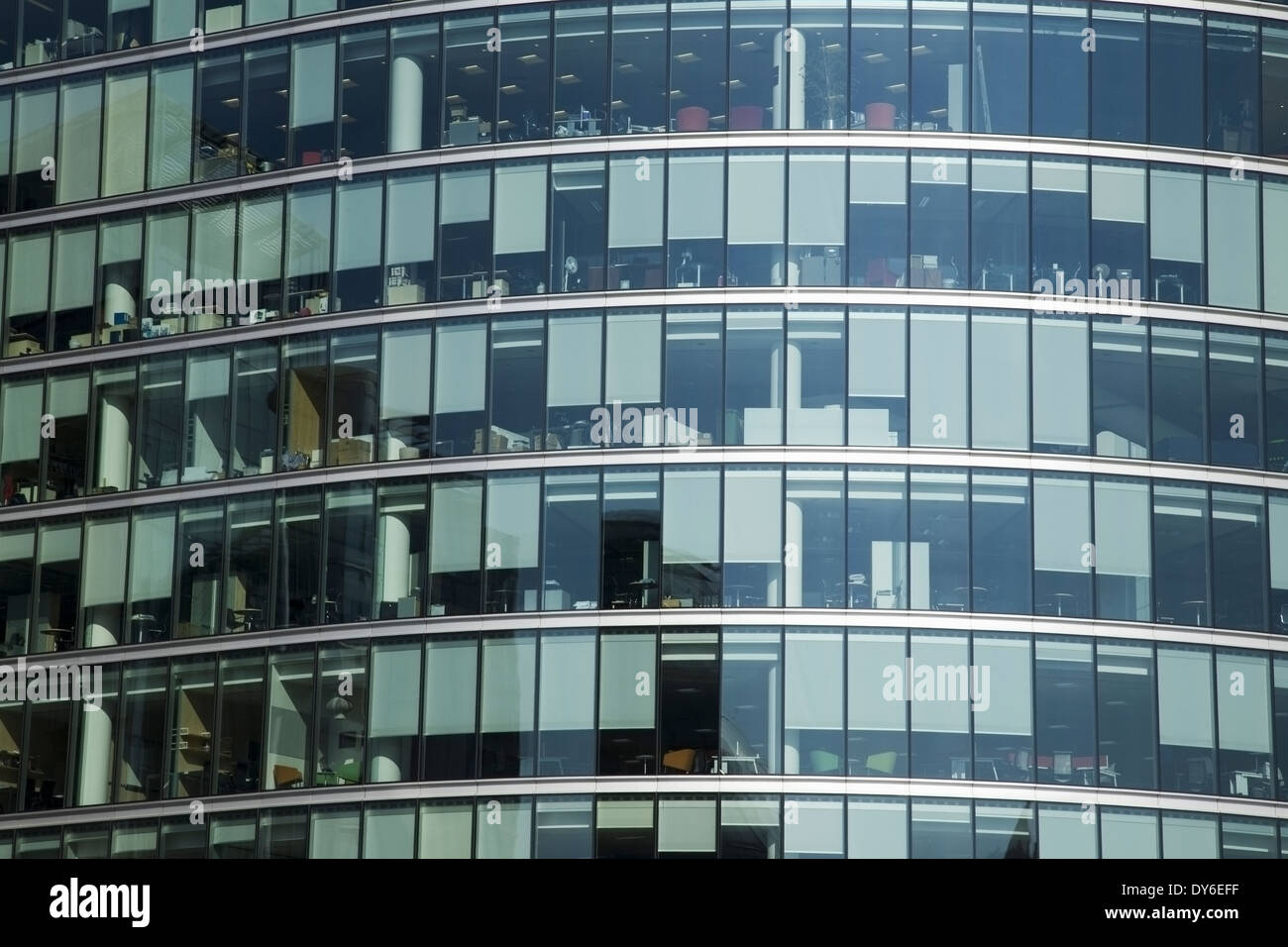 Modern Glass office building in London Stock Photo - Alamy