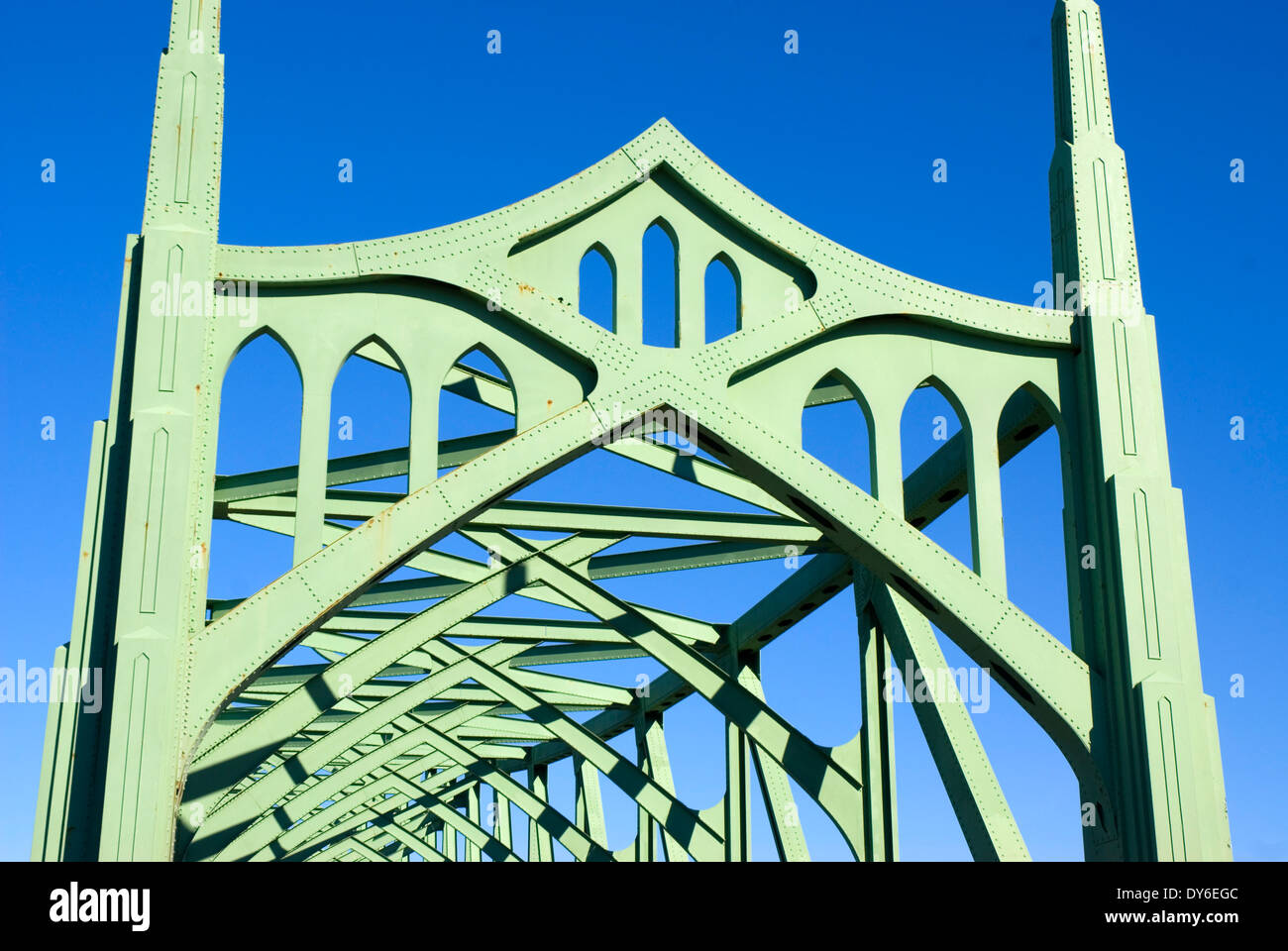 Coos Bay Bridge, North Bend, Oregon Stock Photo - Alamy
