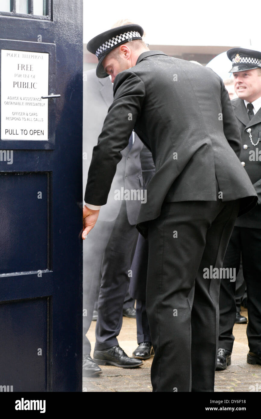 Boscombe, UK . 08th Apr, 2014. BOSCOMBE’S long-awaited police box ...