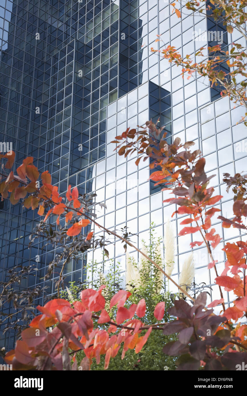 Abstract Glass office buildings Stock Photo - Alamy