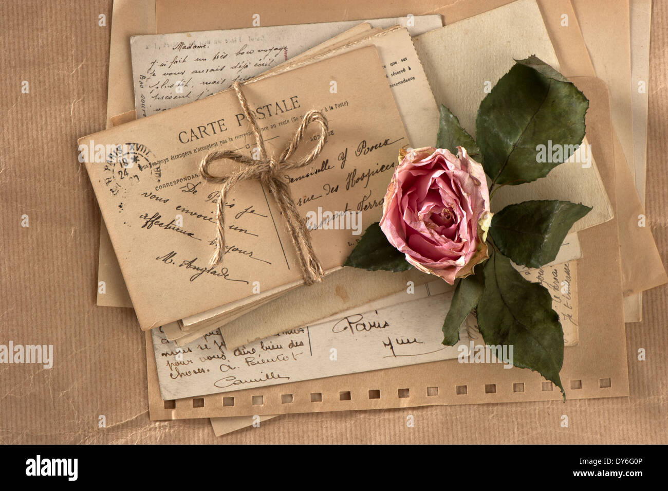 Old Letters And Envelopes