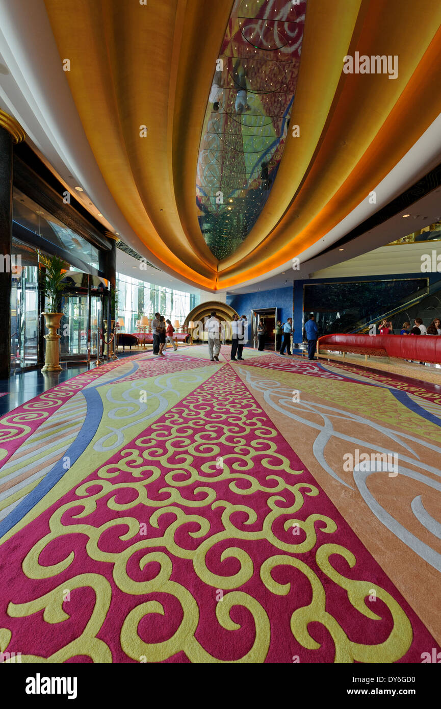 Burj al arab lobby restaurant hi-res stock photography and images - Alamy